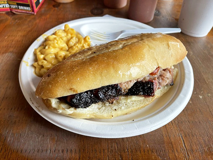 The brisket cheesesteak: where Philadelphia tradition meets Texas technique. A sandwich worth crossing state lines for.