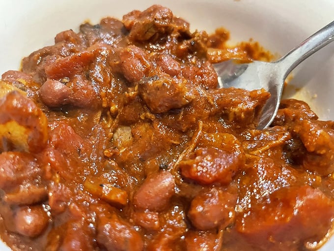 This isn't just brisket chili&mdash;it's a hearty, soul-warming bowl of Texas-meets-Ohio that demands to be savored one spoonful at a time.