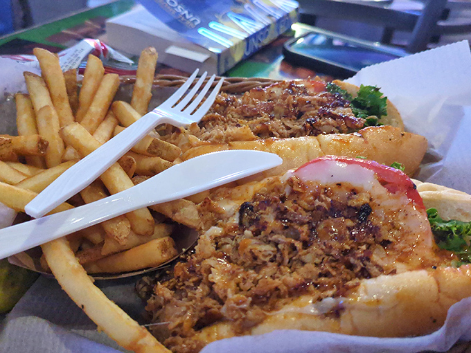 The Buffalo chicken cheesesteak brings together two regional favorites in holy matrimony&mdash;crispy, saucy chicken nestled in a perfect torpedo roll.