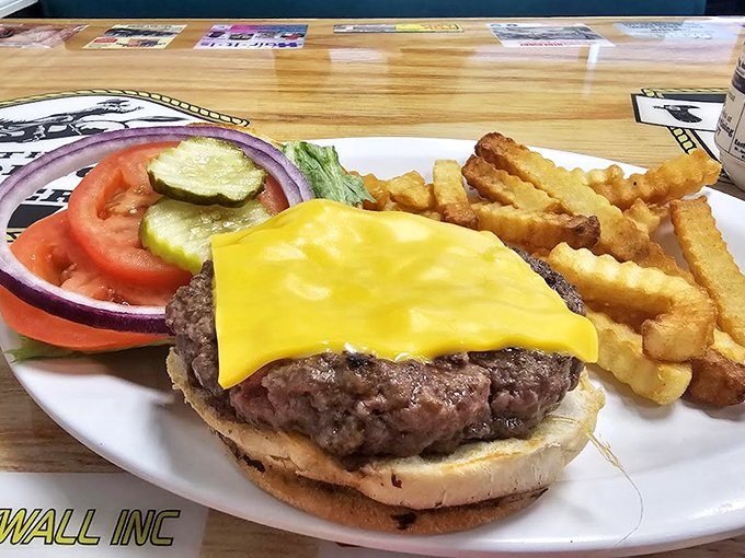 This cheeseburger isn't trying to reinvent the wheel&mdash;it's just perfecting it with melty American cheese and crispy fries.