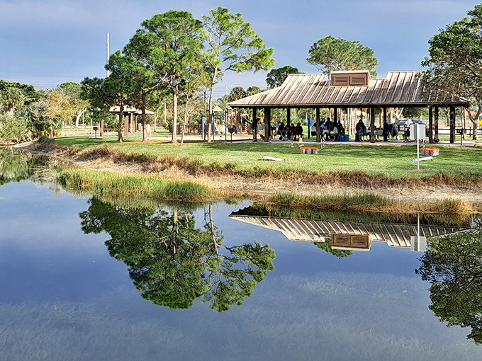 At Gumbo Limbo Nature Center, these turtle sculptures give visitors a taste of the marine magic happening just offshore.