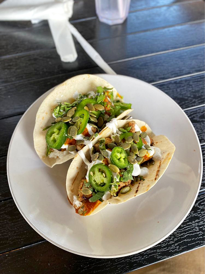 Butter Chicken Tacos: where India meets Mexico and they both decide Florida isn't such a bad place to hang out after all.