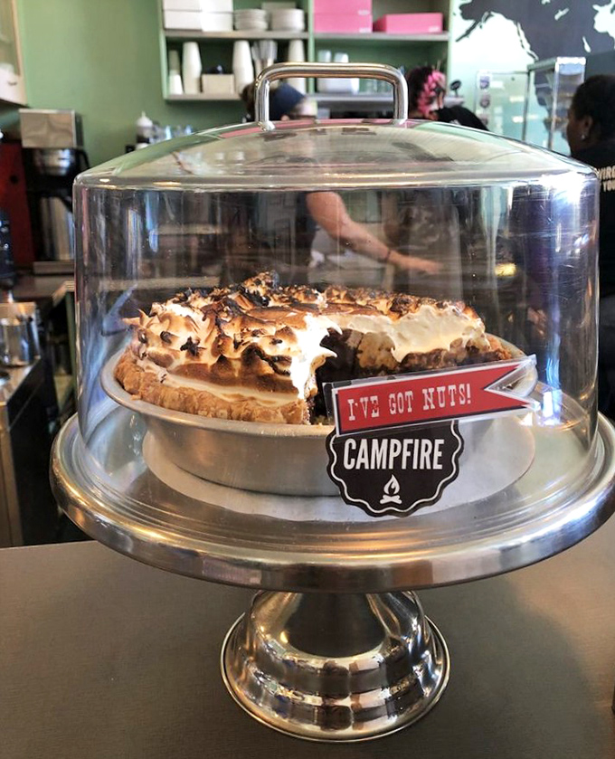 Meet the "Campfire" pie&mdash;where toasted meringue peaks create a dessert landscape so beautiful it deserves its own national park designation.