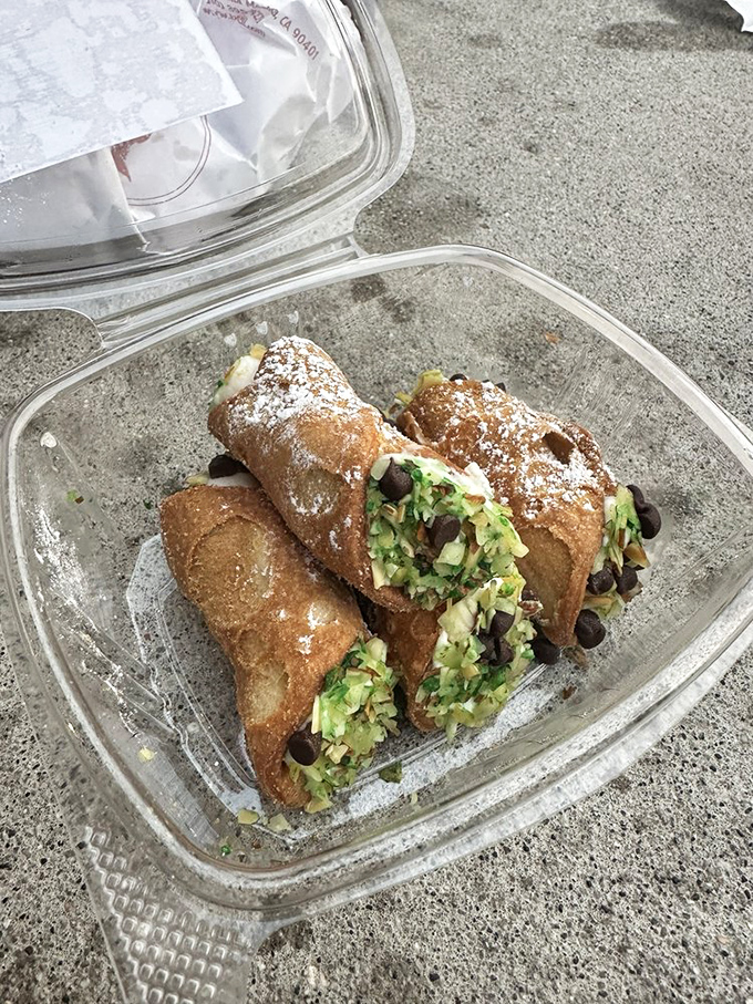 These cannoli don't play by the rules&mdash;crispy shells, creamy filling, and chocolate chips create a dessert worth breaking any diet for.