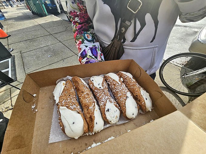 These freshly-filled cannoli aren't just desserts&mdash;they're time machines to your Italian grandmother's kitchen, even if you never had one.