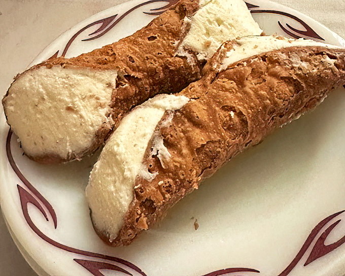 Cannolis with the perfect shell-to-filling ratio&mdash;crisp exterior giving way to creamy sweetness. The dessert equivalent of a standing ovation.