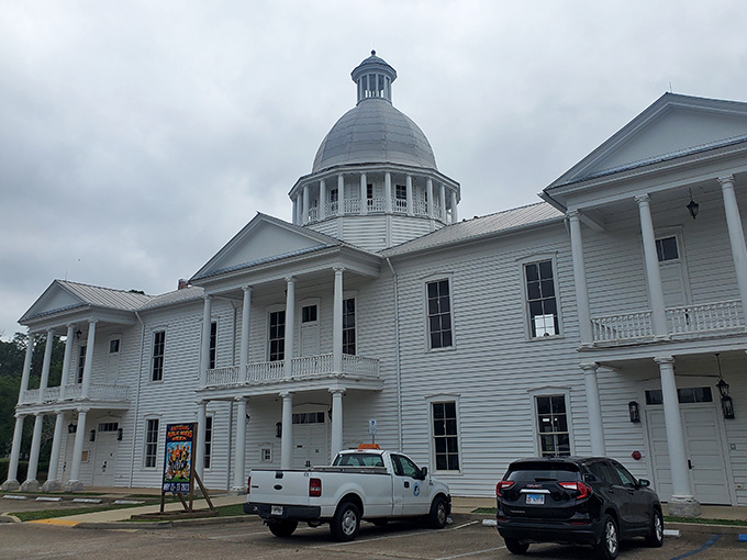 The Chautauqua Building stands like a proud reminder that intellectual curiosity never goes out of style.