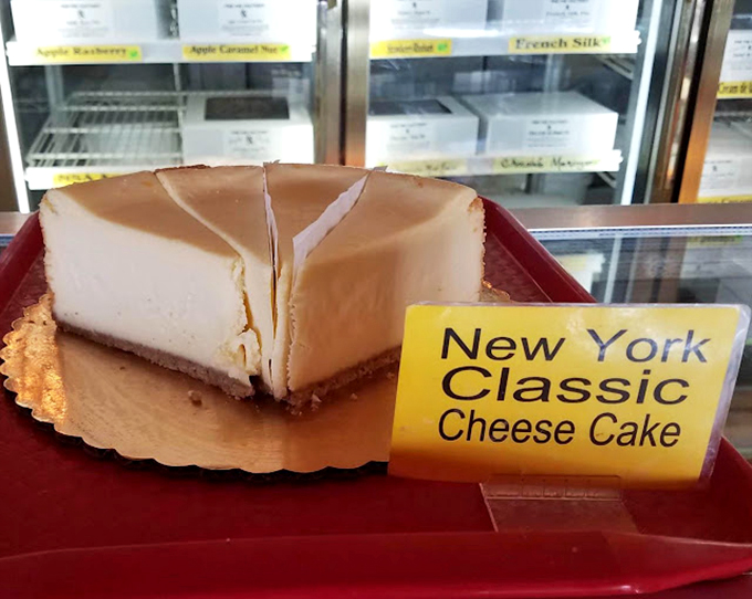 New York Cheesecake that would make a Manhattan native weep with joy. Dense, creamy perfection that's traveled south but kept its attitude.