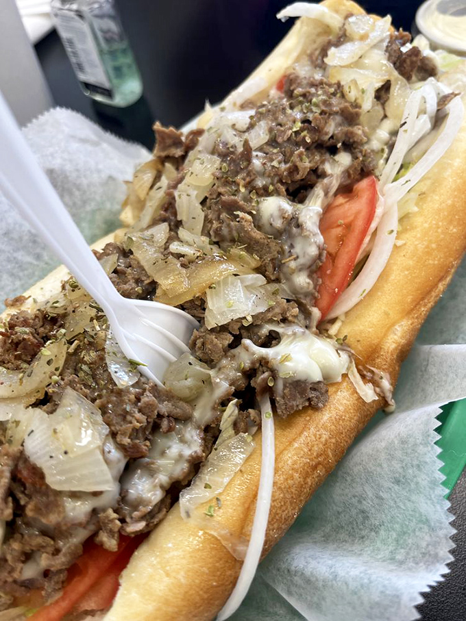 Behold the cheesesteak hoagie&mdash;where thinly sliced beef, melted cheese, and caramelized onions create the holy trinity of sandwich perfection.