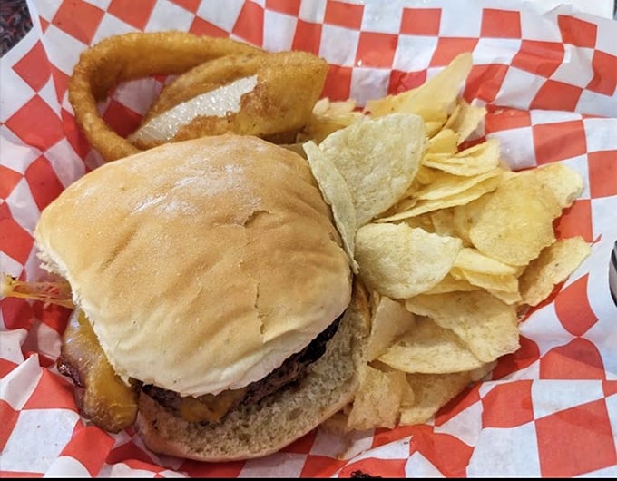This burger doesn't need fancy aioli or truffle oil to impress. It's the high school quarterback of sandwiches&mdash;simple, reliable, and universally appealing.