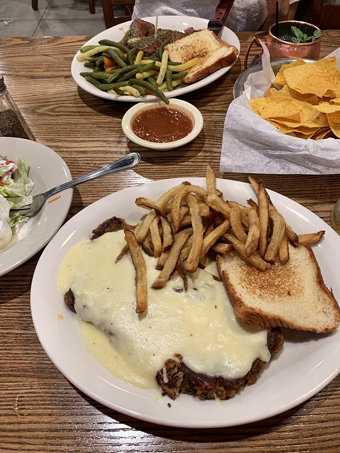 Chicken fried steak so perfect it could end all debates about what constitutes true comfort food.