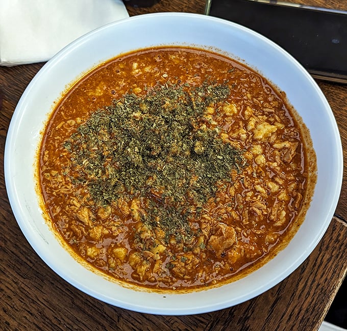 Not your average soup! This hearty chicken paprikash could make even the most stoic Midwesterner shed a tear of joy.