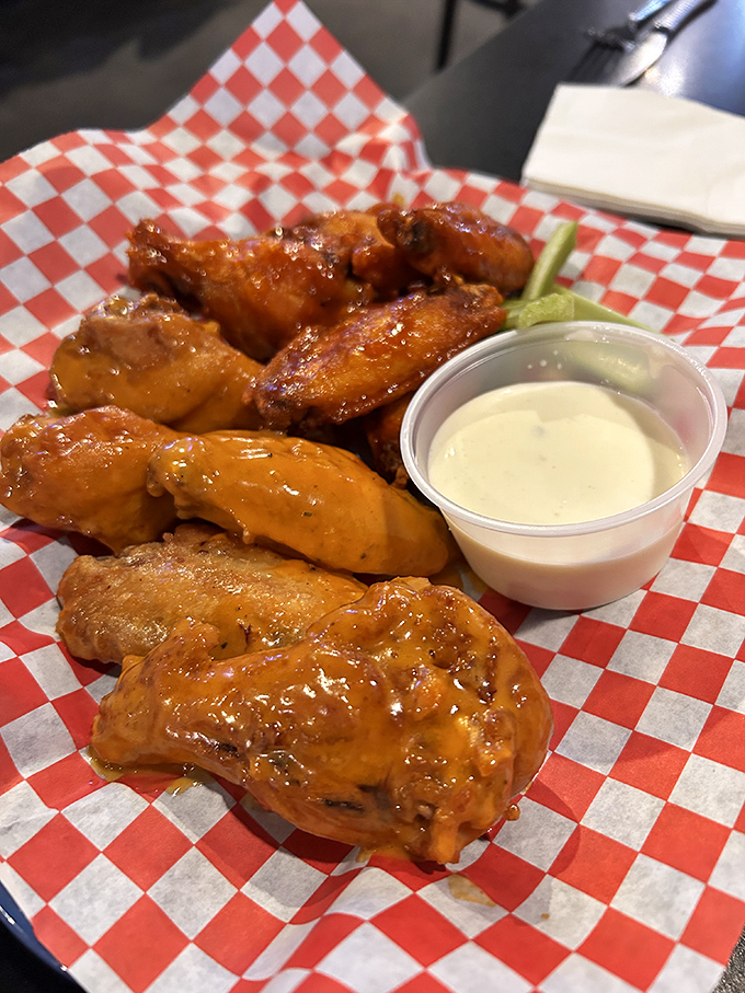 Wings that strike the perfect balance between crispy exterior and juicy interior &ndash; the kind that make you wonder why you ever settled for less.