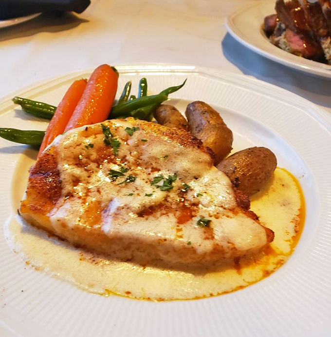 This Chilean sea bass doesn't just sit on the plate &ndash; it lounges there, knowing full well it's the most delicious thing in the room.