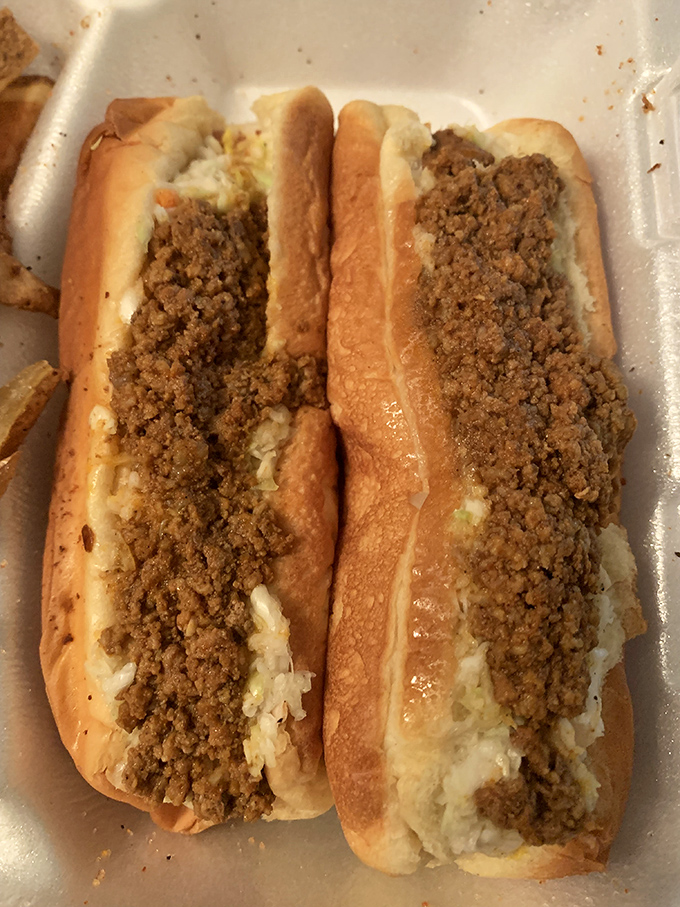 Chili dogs that would make your cardiologist wince but your soul sing. That homemade chili is worth every minute on the treadmill tomorrow.