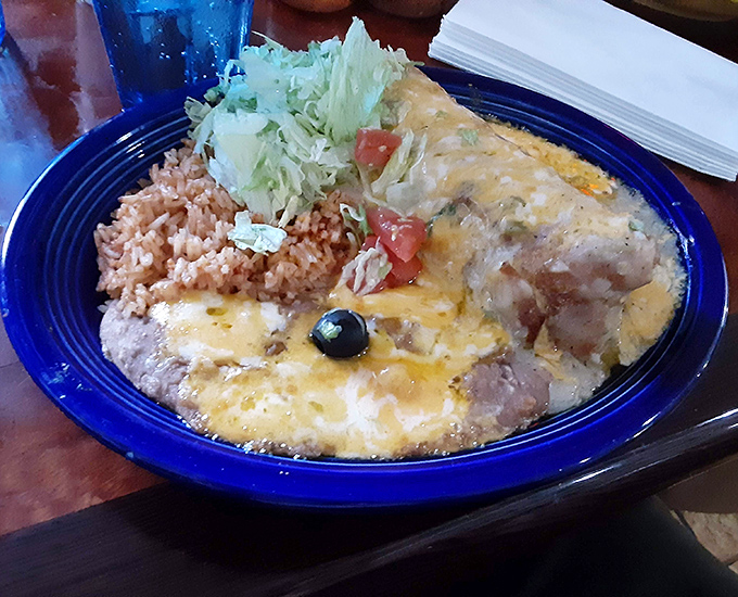 When you can't decide between chimichanga and enchiladas, this platter says "why not both?" Life's too short.