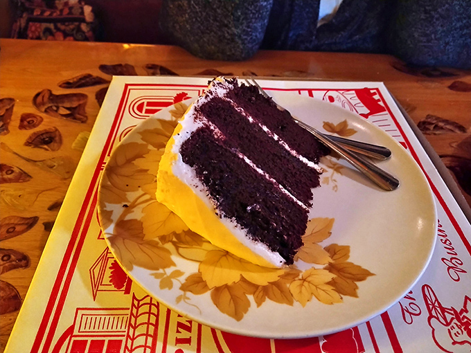 This chocolate masterpiece could make a grown person weep tears of pure cocoa joy.