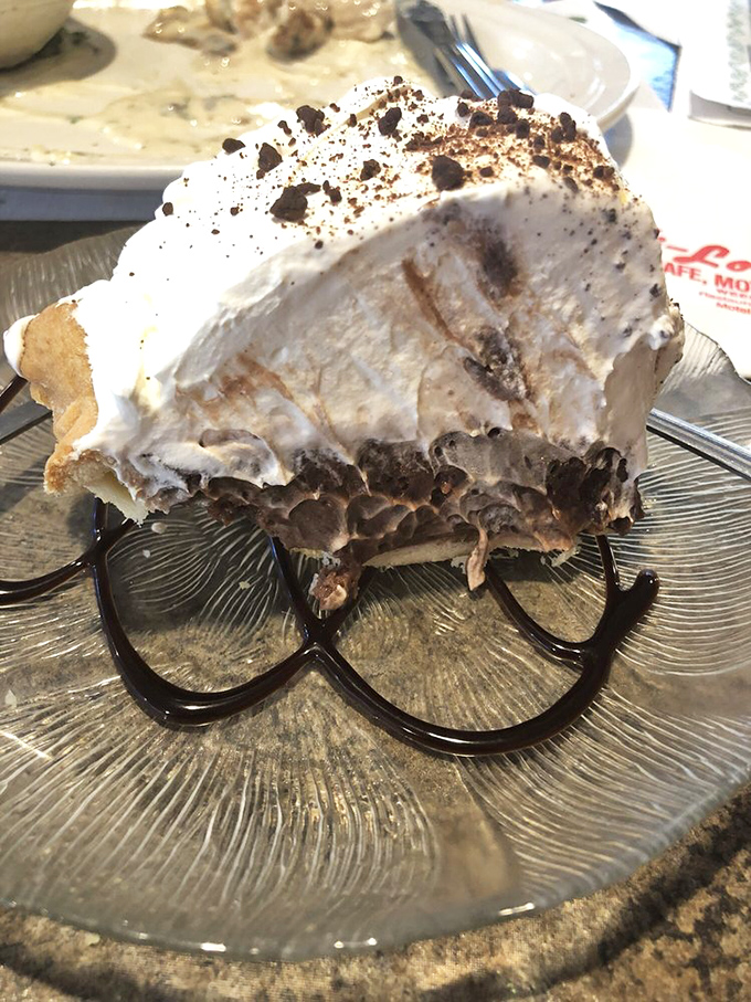 This chocolate cream pie doesn't just end a meal&mdash;it's the reason you saved room. Architecture meets dessert in a masterpiece of layers.