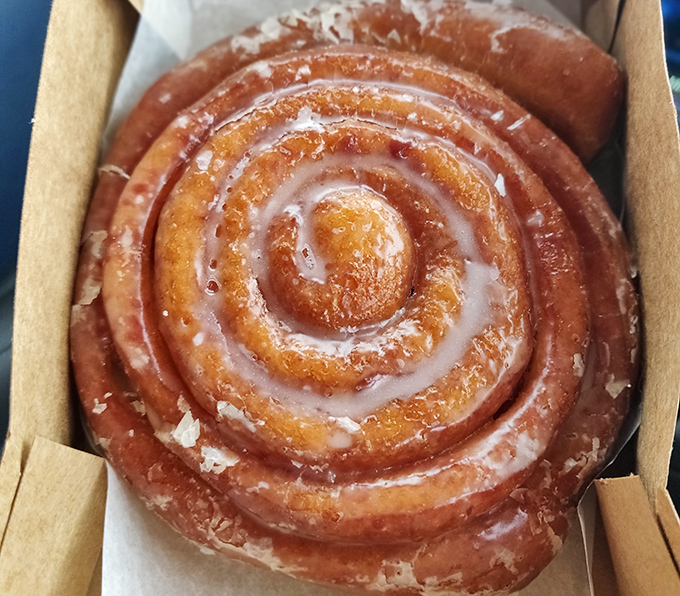 That cinnamon roll could double as a delicious throw pillow&mdash;comfort food that literally looks comfortable enough to nap on.