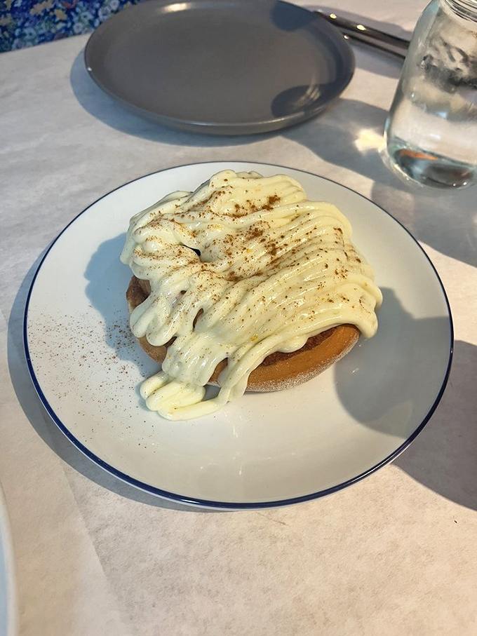 Not your average cinnamon roll&mdash;this beauty is what would happen if a pastry chef and a cloud had a delicious baby.