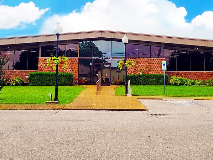 Hohenwald's City Hall maintains that welcoming small-town government vibe where officials actually know your name.