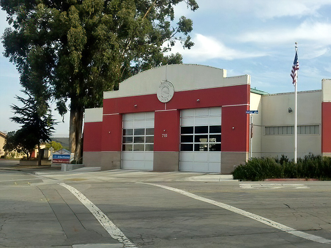 Fire stations painted in colors that won't terrify children during emergency visits are clearly doing something right.