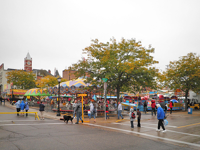 Monroe's town square comes alive during market days, where locals gather to shop, socialize, and remind us what community really means.