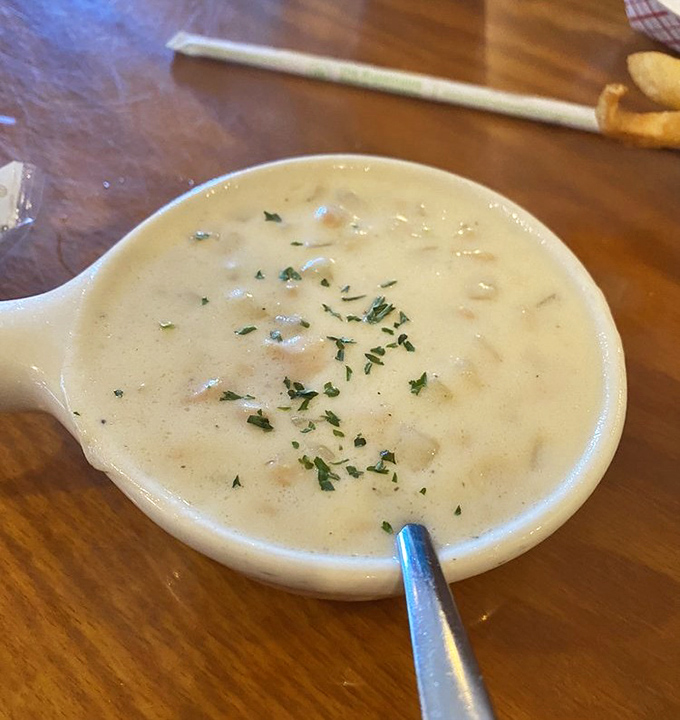 This clam chowder isn't just soup&mdash;it's a creamy hug in a bowl. New England may have invented it, but Florida perfected it with local clams.