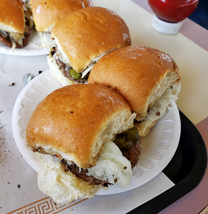 These aren't just burgers; they're time machines to when food was honest and satisfying. No Instagram filters required.