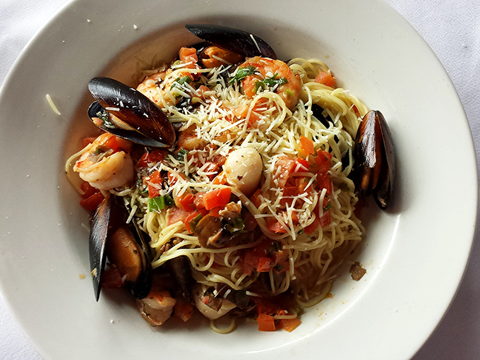 This Coastal Seafood Pasta doesn't just speak Italian&mdash;it speaks fluent "Oh My Goodness" with every seafood-studded, perfectly sauced bite.