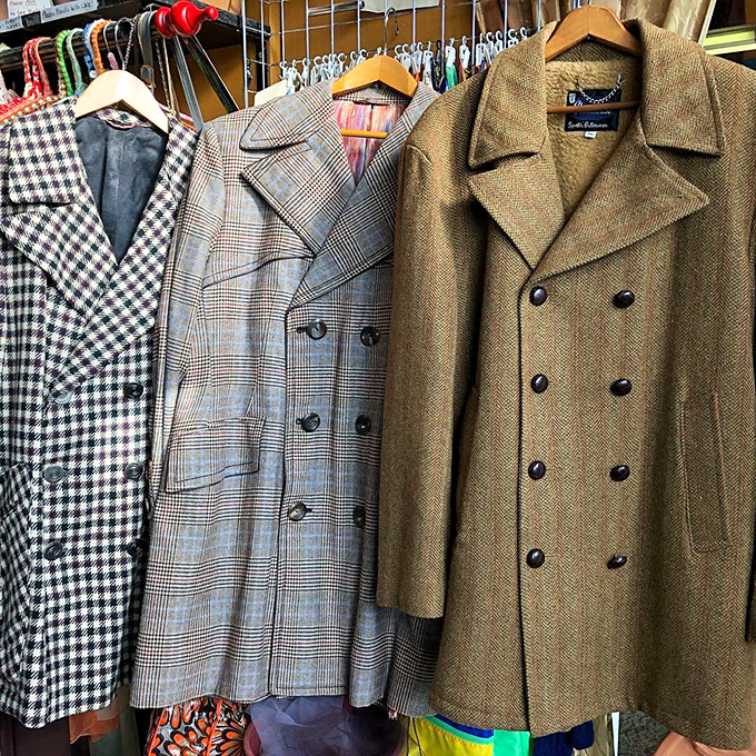 These aren't just coats&mdash;they're time machines with sleeves. The plaid one is practically begging to attend a Beatles concert.