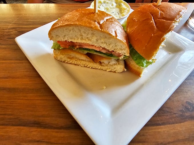 The cod sandwich arrives like an old friend &ndash; familiar, comforting, and exactly what you needed without even knowing it.