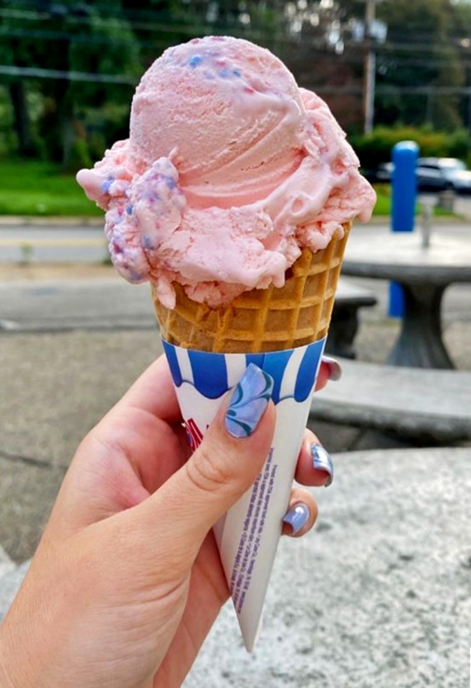Cotton candy ice cream that doesn't just look like summer&mdash;it tastes like your childhood's best day, upgraded for your adult palate.