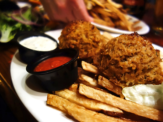 These crab cakes aren't playing around&mdash;all crab, minimal filler, and enough flavor to make you temporarily forget your own name.