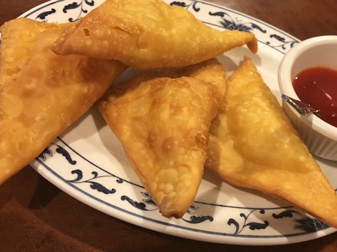 These golden triangles of happiness prove that sometimes perfection comes in simple, crispy packages.