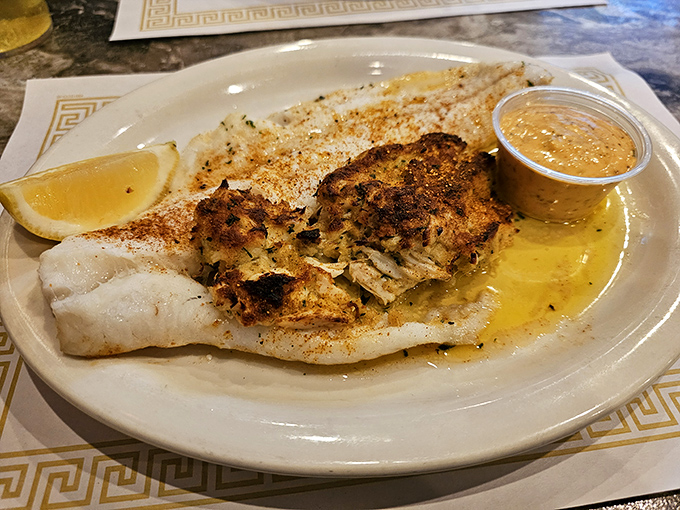 This crab-stuffed cod doesn't just break the rules of seafood&mdash;it rewrites them with butter as the ink and flavor as the parchment.