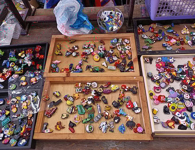 Tiny treasures with massive personality! These colorful charms transform ordinary footwear into conversation pieces that would make Andy Warhol proud.