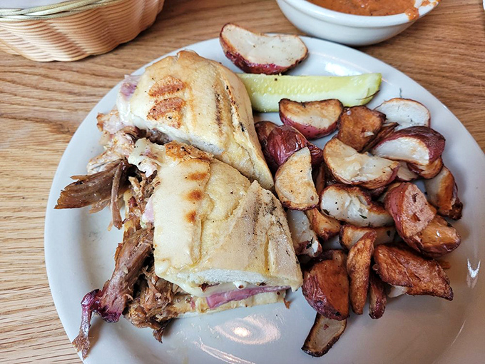 This Cuban sandwich could broker peace treaties and solve world hunger simultaneously, no kidding. 