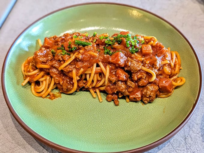 "Filipino Spaghetti brings sweet-savory harmony to pasta that would make even Italian nonnas curious. It's comfort food with a passport."
