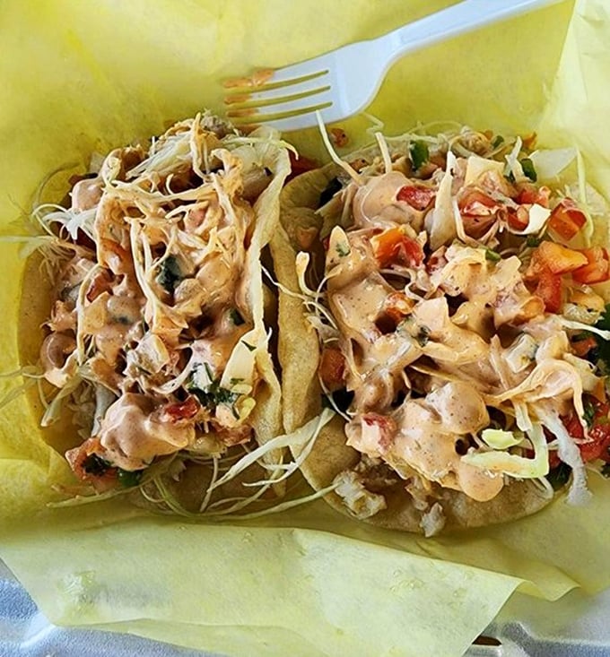 Taco Tuesday found its soulmate. These fish tacos, bursting with fresh seafood and crisp slaw, might make you consider a permanent move to the coast.