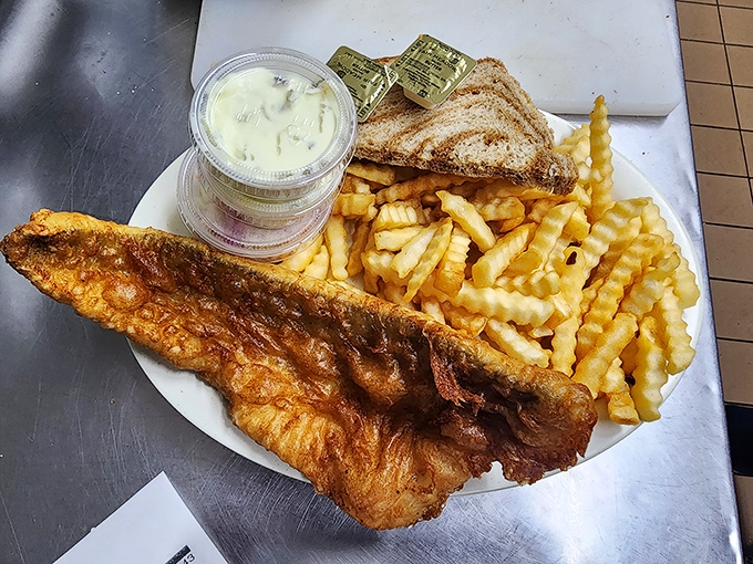 Friday fish fry that would make your grandmother proud&mdash;golden, crispy, and served with enough fries to feed a small army.