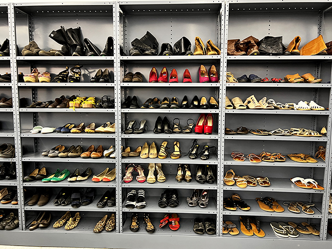 Shoe heaven! From practical flats to statement heels, this footwear collection rivals Imelda Marcos's closet&mdash;at a fraction of the cost.