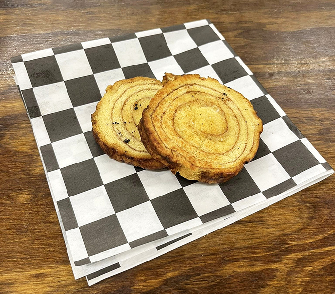 Spiral-shaped cinnamon cookies that would make your grandmother nod in approval. Crisp edges, tender centers, and zero pretension&mdash;just pure delight.