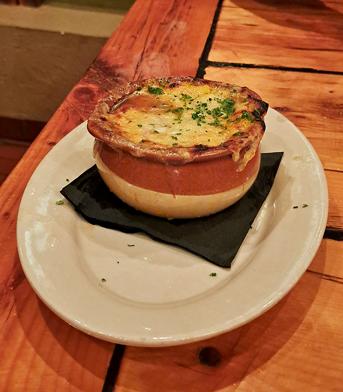This isn't just French onion soup&mdash;it's a cheese-capped cauldron of comfort that your grandmother would approve of, if your grandmother was Julia Child.