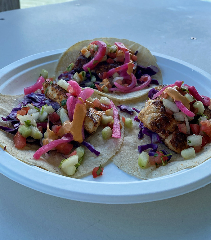 These mahi tacos aren't just colorful&mdash;they're a fiesta of textures and flavors that might make you consider moving to the Keys permanently.