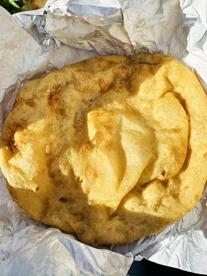 Golden, puffy perfection &ndash; this fry bread is what clouds would taste like if they were deliciously fried and available on Earth.