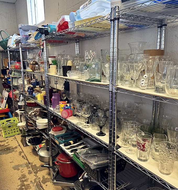 Crystal clear opportunities await in the glassware aisle, where yesterday's entertaining essentials become tomorrow's conversation starters.