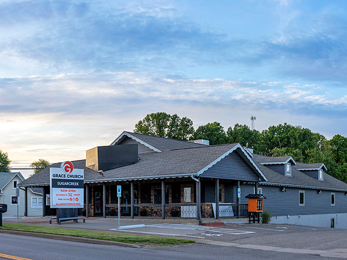 Community gathering spots like this remind you that some traditions never go out of style.