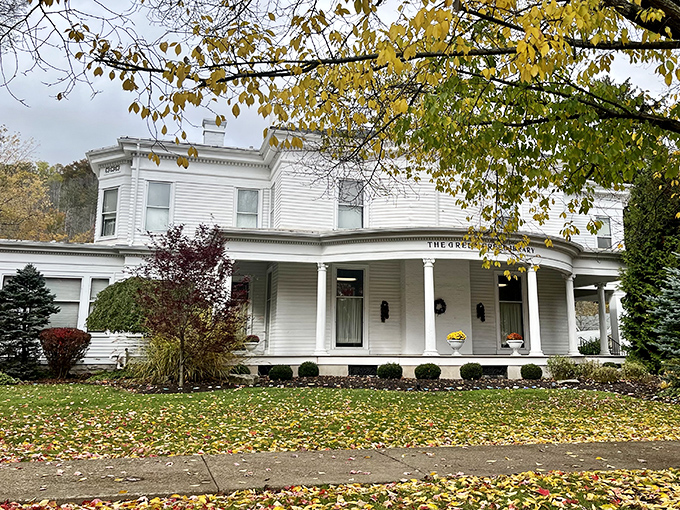 This stately white Victorian isn't just gorgeous architecture&mdash;it's the Green Free Library, where books and history share the same address.