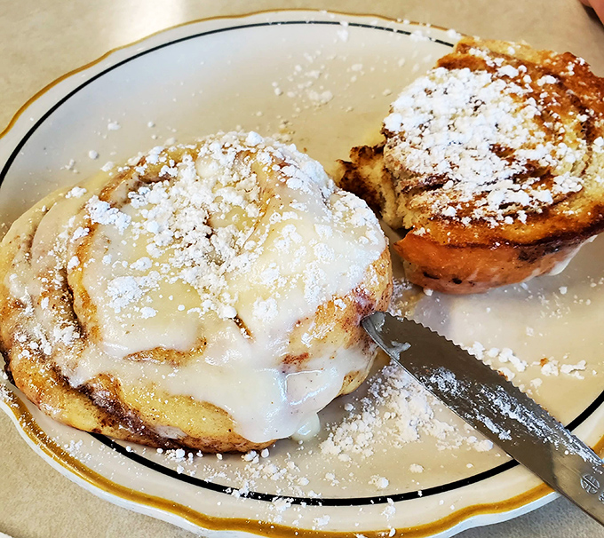 Those grilled cinnamon rolls are what happens when breakfast decides to dress up for a special occasion.